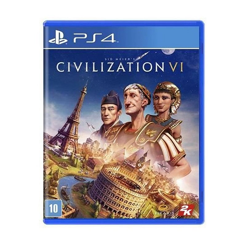 Jogo Sid Meier's Civilization VI - PS4 - Brasil Games - Console PS5 ...