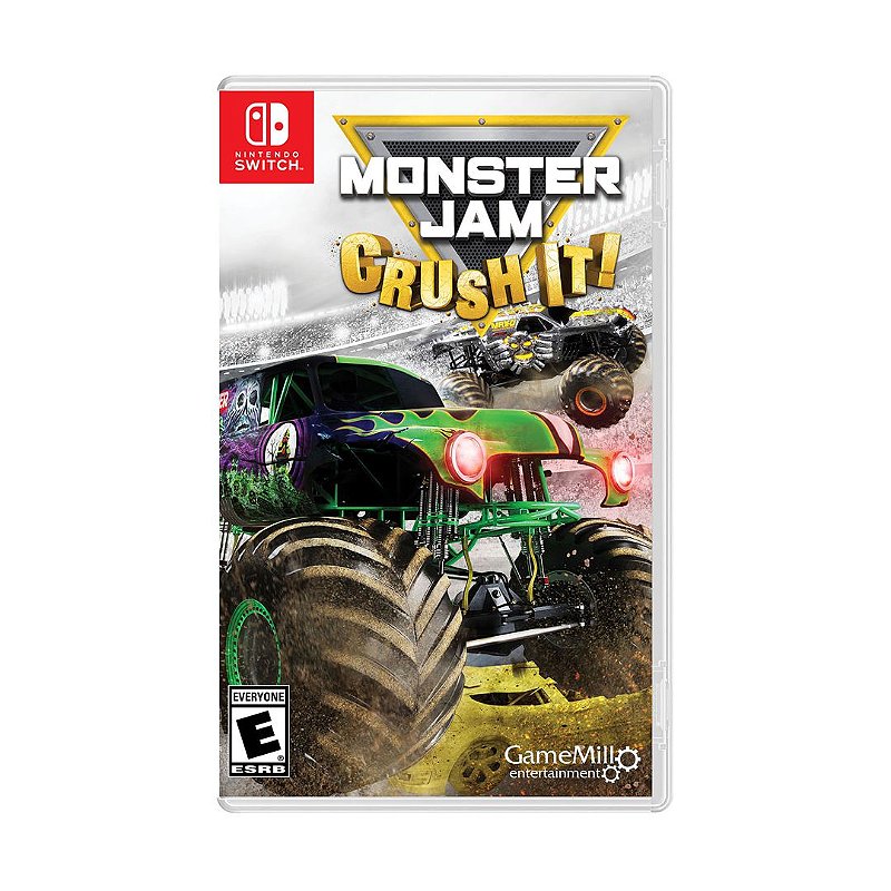 Jogo Monster Jam: Crush It! - Switch - curitiba - Brasil Games - Console PS5 - Jogos para PS4 ...