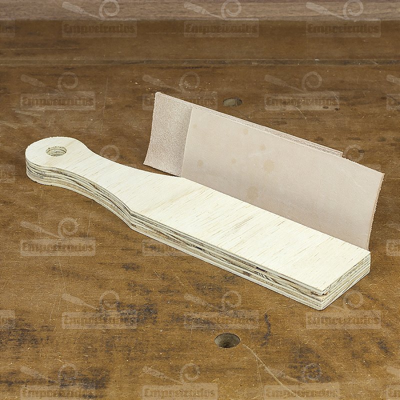 Kit Base e Estropo de Couro Cru - Rivertools - Loja Empoeirados
