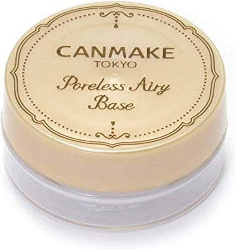 Canmake Poreless Airy Makeup Base (Pure White) Cor 01 | 9g - Labravia