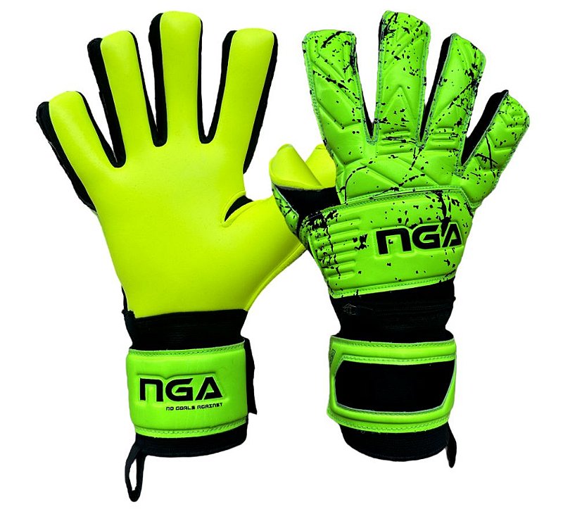 Luva De Goleiro NGA Muralis Neon - MS Luvas