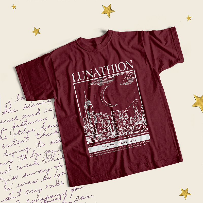 Camiseta | Lunathion (Crescent City) - Starlight Montra