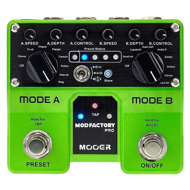 PEDAL MODULADOR P/ GUIT MOD FACTORY PRO - MOOER - Crunch Music