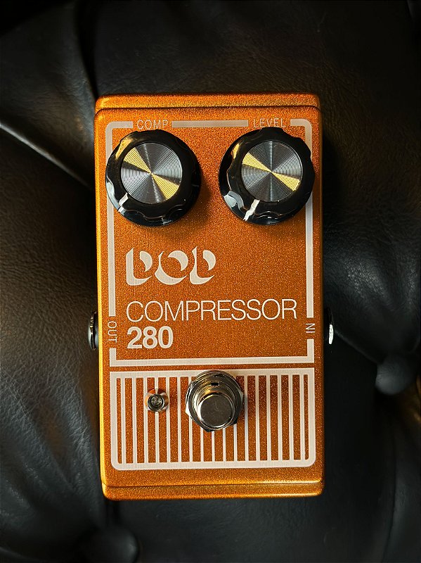 PEDAL DE EFEITO - DOD - DOD 280 (COMPRESSOR) - Crunch Music