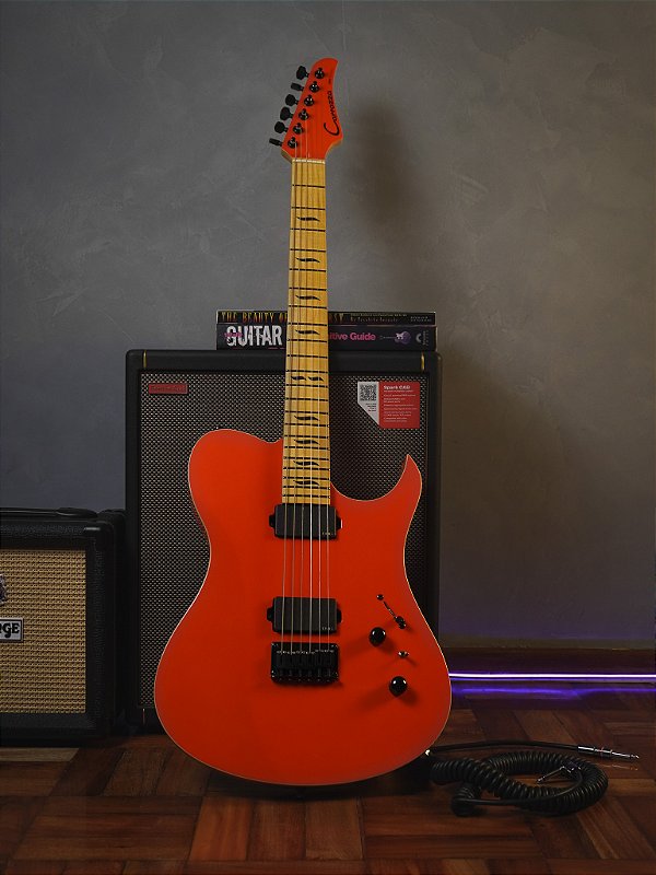 Guitarra Carrozza Viper T Fiesta Red W/Bag - Crunch Music