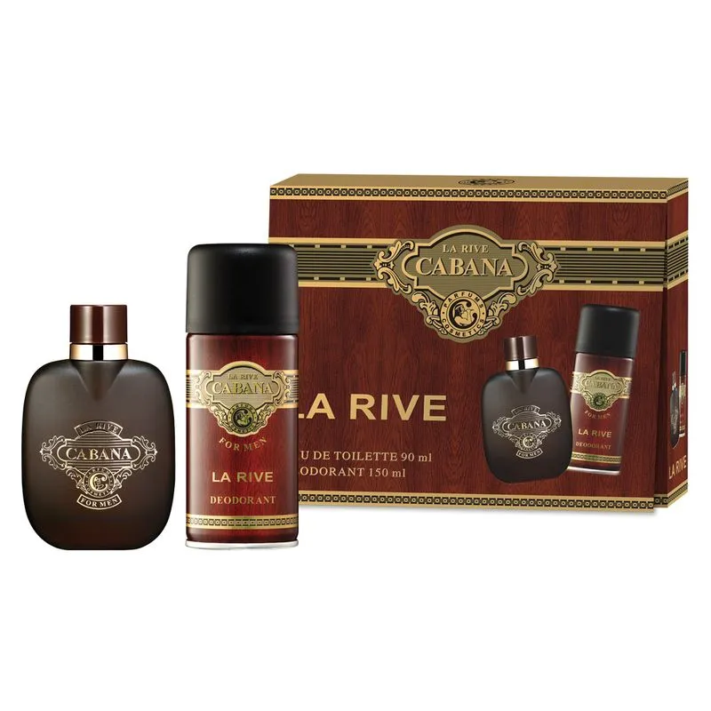 Kit Cabana For Man Perfume EDT 90ml + Desodorante 150ml - La Rive ...