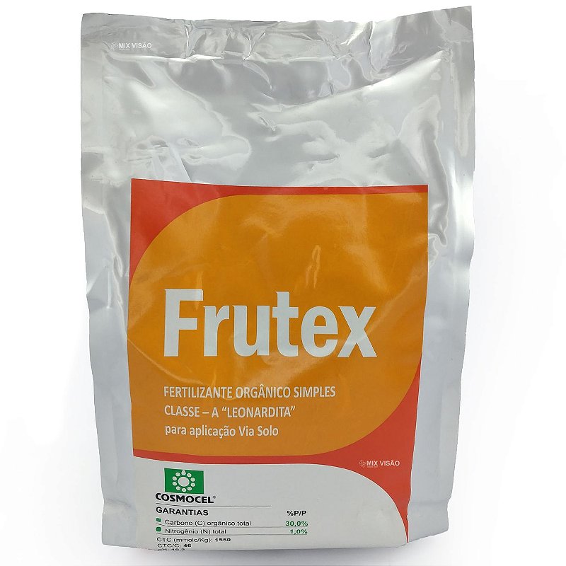 Fertilizante Orgânico Frutex 1kg - Mix Visão
