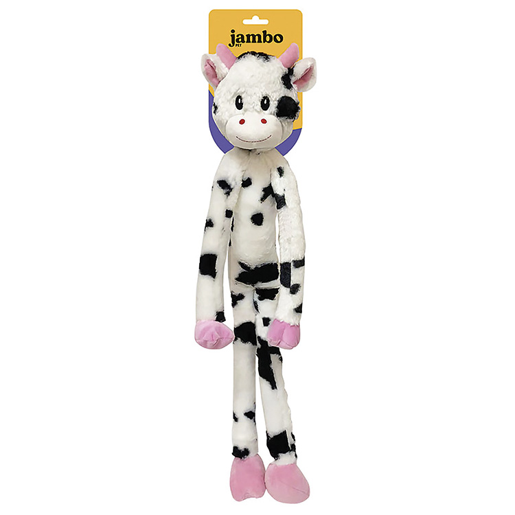 Brinquedo Pelúcia para Cachorros Long Legs Vaca | Bichinho Virtual ...