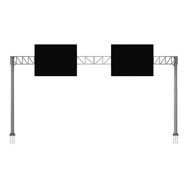 Pórtico treliçado - Loja Viária - Produtos para sinalização viária