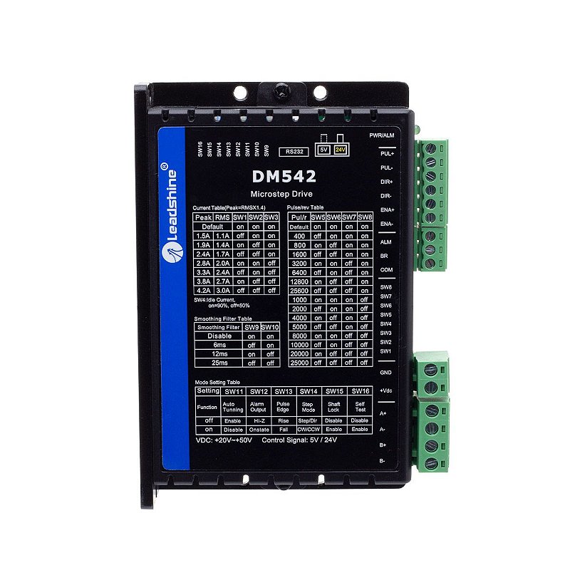 DRIVER DM542 - Potencial Laser