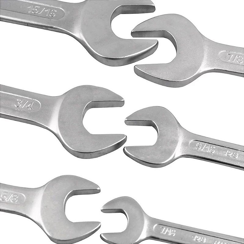 Jogo de Chave Fixa 1/4x1.1/4' Robust - Muchiutt Ferramentas ...