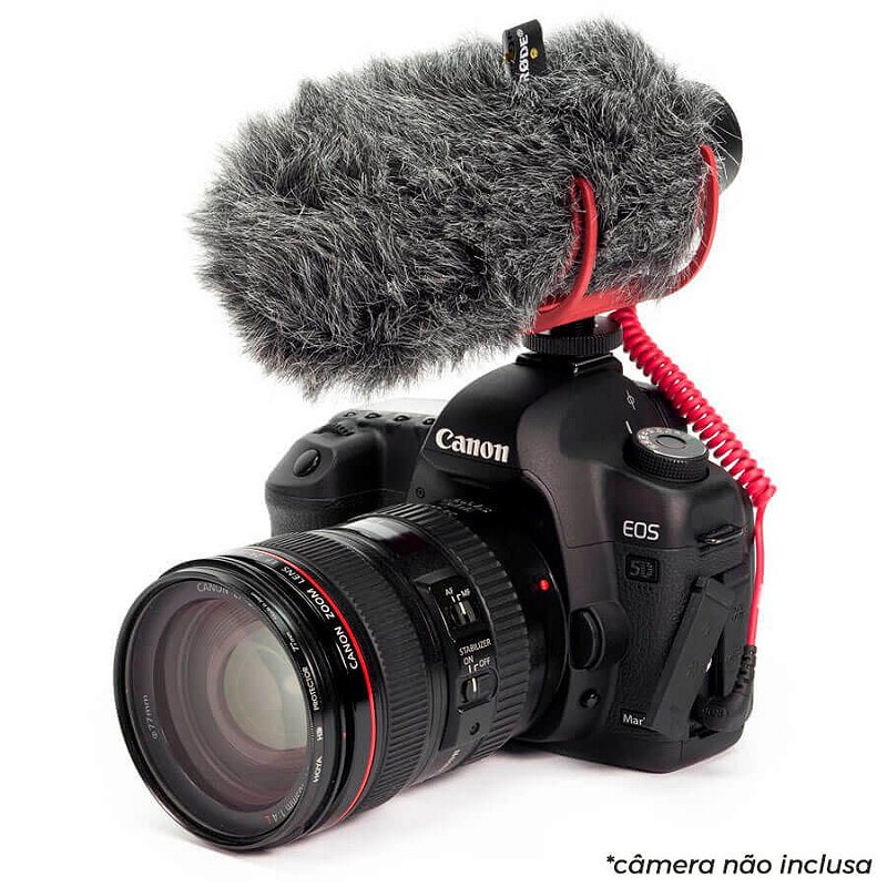 Microfone Para Câmeras RØDE VideoMic Go - Campvideo - Equipamentos ...