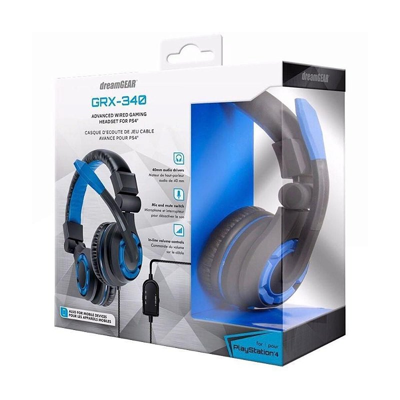 Headset DreamGEAR GRX-340 - www.espiaogames.com.br