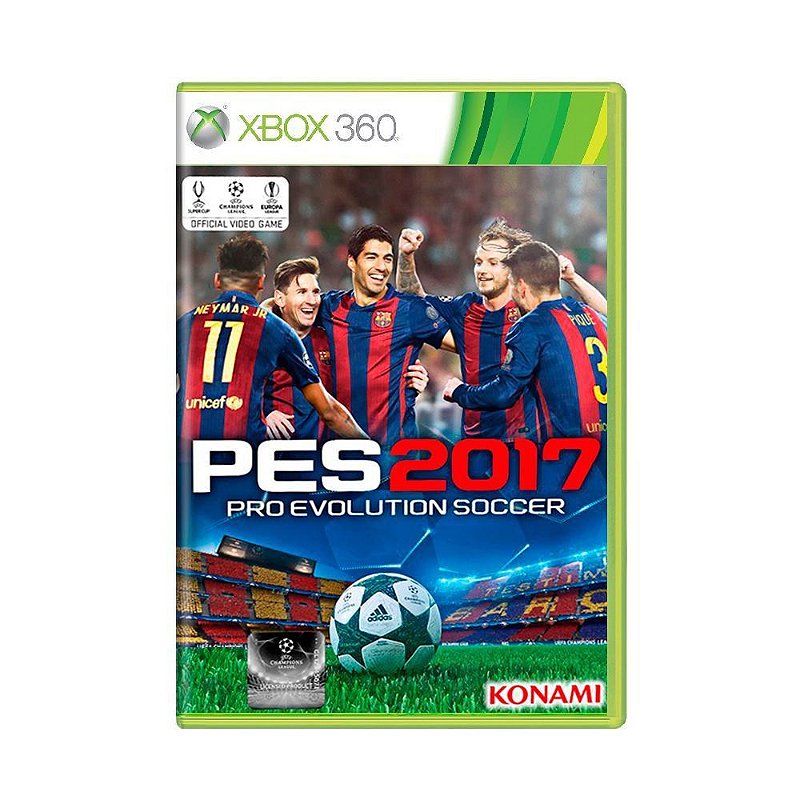 Pes 2017 Xbox 360 Seminovo - www.espiaogames.com.br