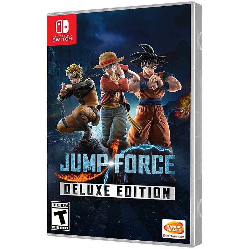 Jump Force Deluxe Edition - Switch - www.espiaogames.com.br