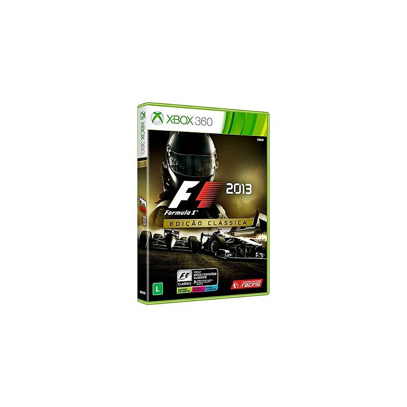 F1 2013 Fórmula 1 Edição Clássica Xbox 360 - www.espiaogames.com.br