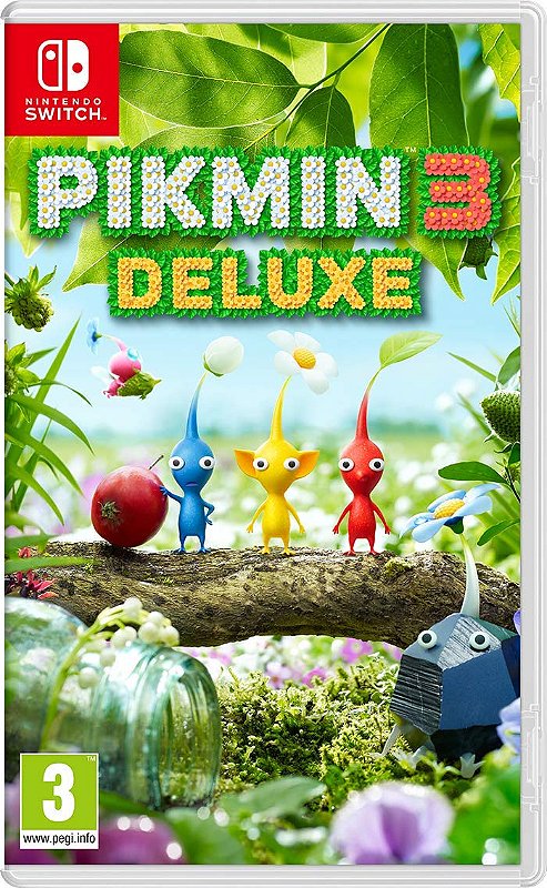 Pikmin 3 Deluxe Nintendo Switch Seminovo - www.espiaogames.com.br