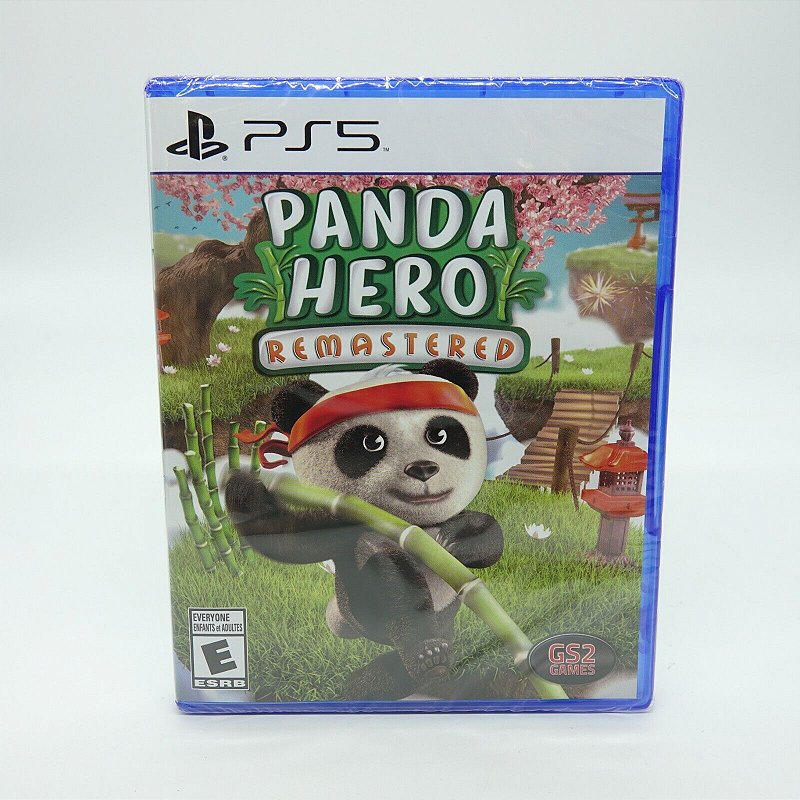 Panda Hero remastered PS5 - www.espiaogames.com.br