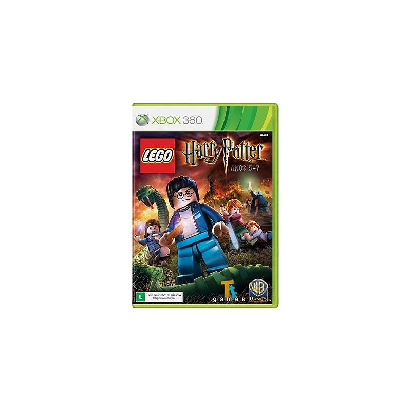 Lego Harry Potter Years 5-7 - Xbox 360 Seminovo - www.espiaogames.com.br