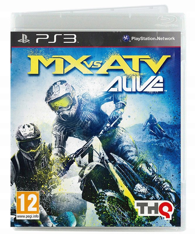 MX Vs. ATV Alive Ps3 Seminovo - www.espiaogames.com.br