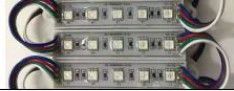 Modulo de 5 Led-5050-RGB 12V - Pacote com 200 peças - SW COMERCIAL