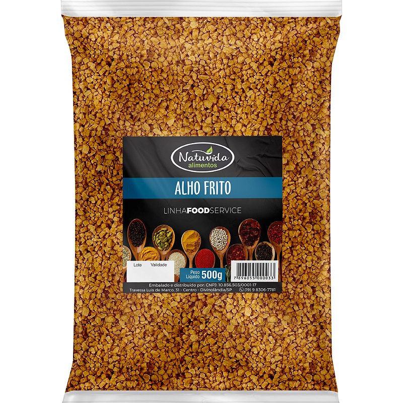 Alho Frito - Sabor Prático para Pratos Variados - Texas Grill Alimentos