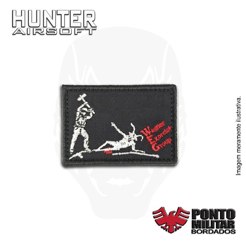 Patch Wagner Exorcist Group PMC Airsoft bordado - Ponto Militar ...