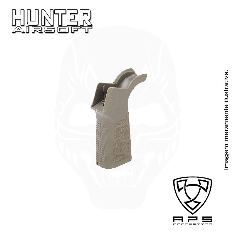 Pistol Grip AEG M4/M16 DE Dark Earth - APS - Hunter Airsoft