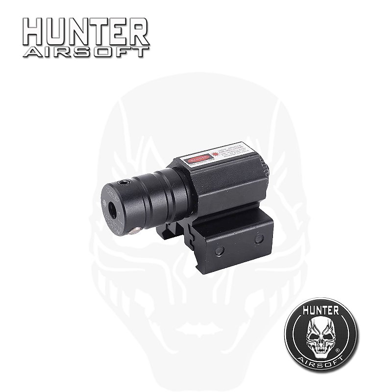 Mira laser trilho picatinny 11mm / 20mm / 22mm - Hunter Airsoft - Hunter Airsoft