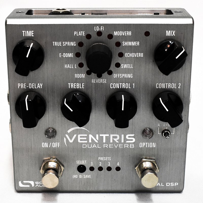 PEDAL GUITARRA SOURCE AUDIO VENTRIS DUAL REVERB SEMINOVO - Musical RIFF ...