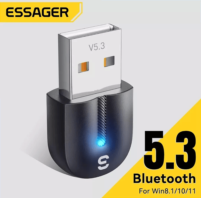 ADAPTADOR RECEPTOR DE AUDIO BLUETOOTH 5.0 ESSAGER - Support Informática
