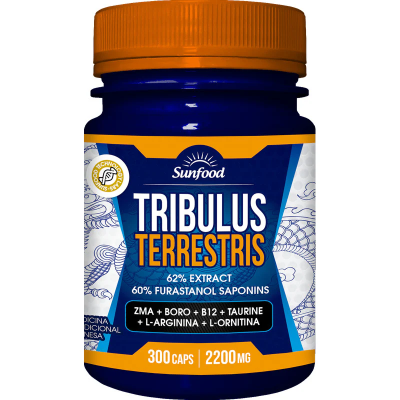 Tribulus Terrestris 2200mg - 300 Cápsulas | Sunfood - Abreu Suplementos ...