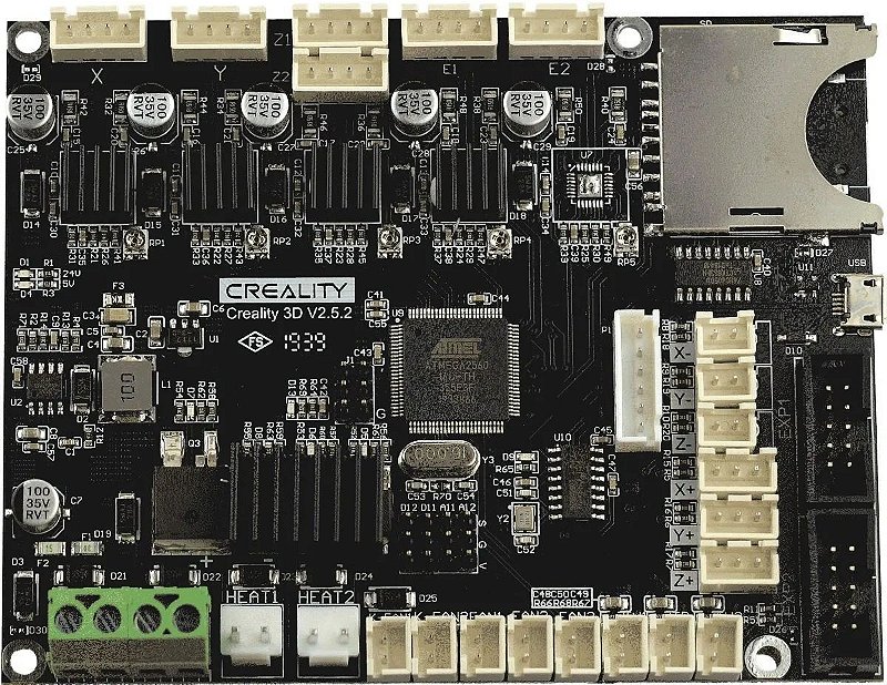 Creality Silent Mainboard V 2.5.2 para CR-10 V2 - 3DBR, as melhores ...