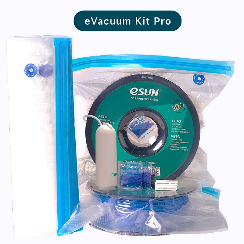 eSun eVacuum PRO - Kit de conservação de filamentos 3D à vácuo com ePu ...
