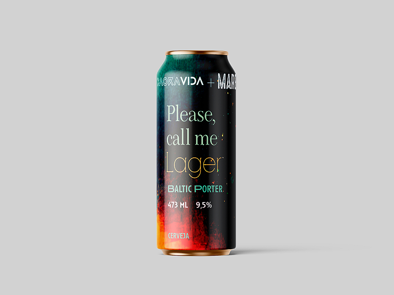 CERVEJA CALL ME LAGER BALTIC PORTER - LATA 473ml - Marek - Cervejaria ...