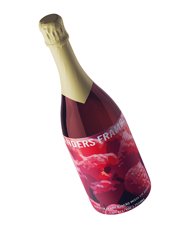 CERVEJA FLANDERS FRAMBOISE - GARRAFA 375ml - Marek - Cervejaria Artesanal