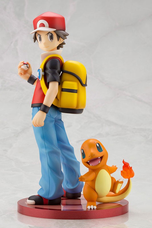 ARTFX J "Pokemon" Series Red with Charmander 1/8 Complete Figure ...