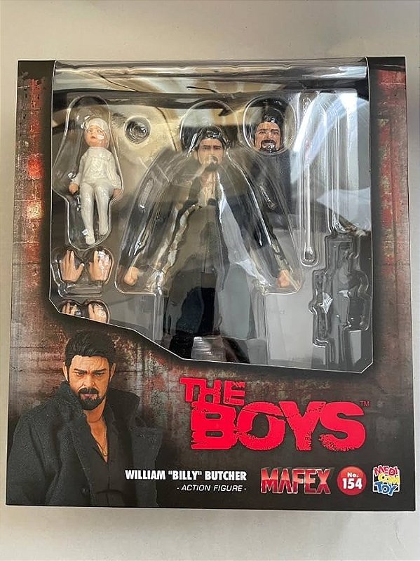 The Boys MAFEX No.154 Billy Butcher - Treasure box