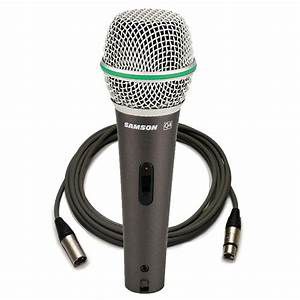 samson microfone profissional samsn q4 - KIOSK CENTER Eletro Musical