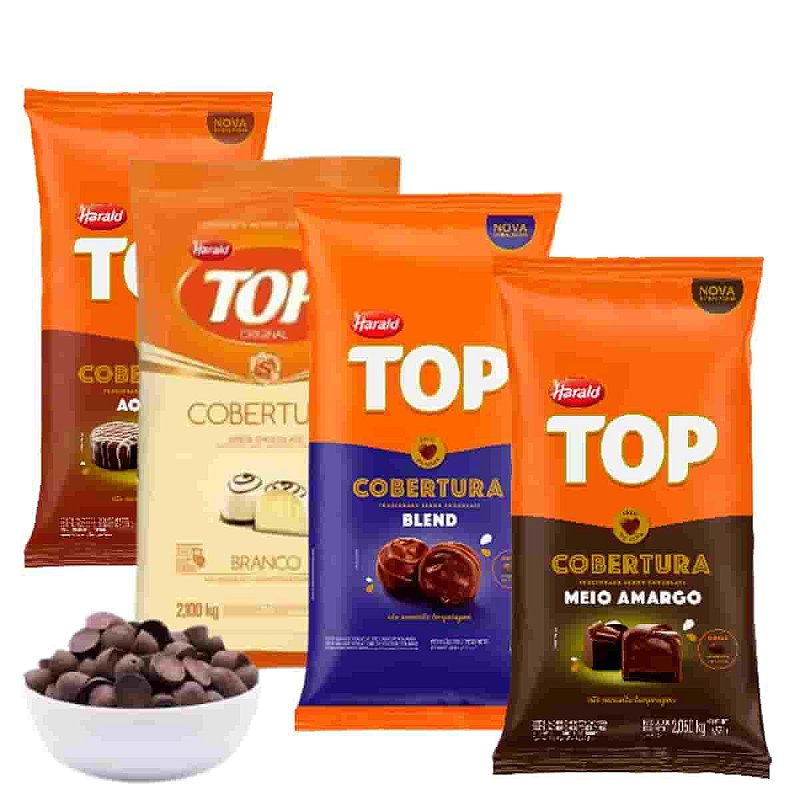 Cobertura Chocolate Top Gotas 2,050kg | Compre na Mercadoce - Mercadoce ...