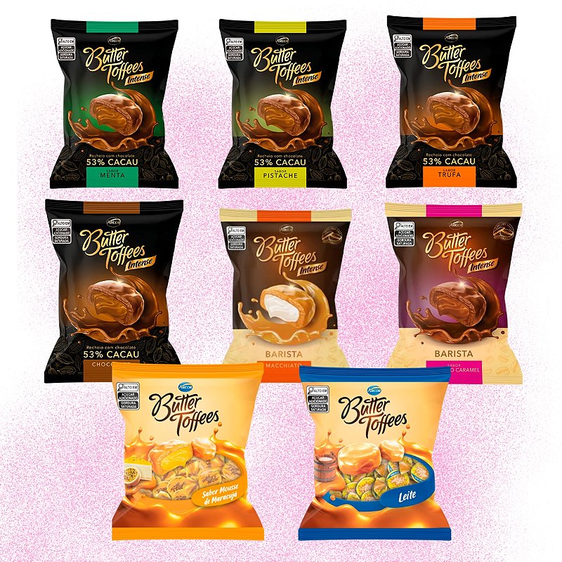Bala Butter Toffees | 500 gramas | Arcor | Compre aqui - Mercadoce ...