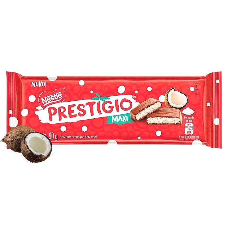 Prestigio Maxi Chocolate Nestlé 90g | Compre na Mercadoce - Mercadoce ...