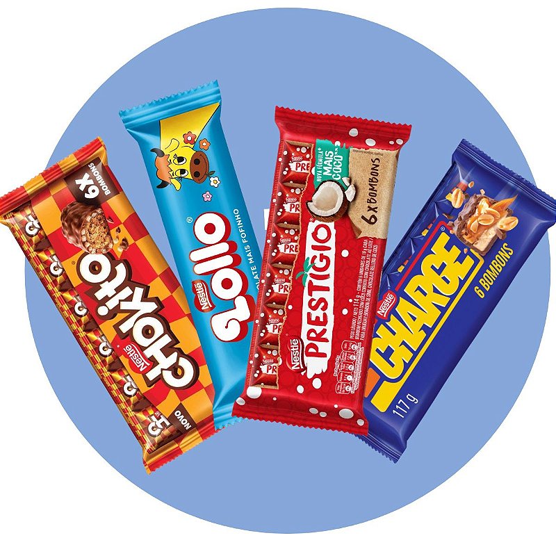 Chocolate com 6 unidades Nestlé - Mercadoce - Doces, Confeitaria e ...