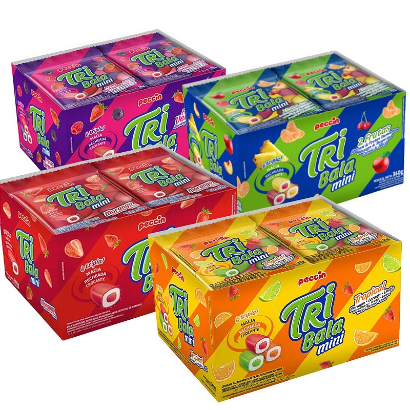 Compre as Balas Tribala Mini para sua Festa - Mercadoce - Doces ...