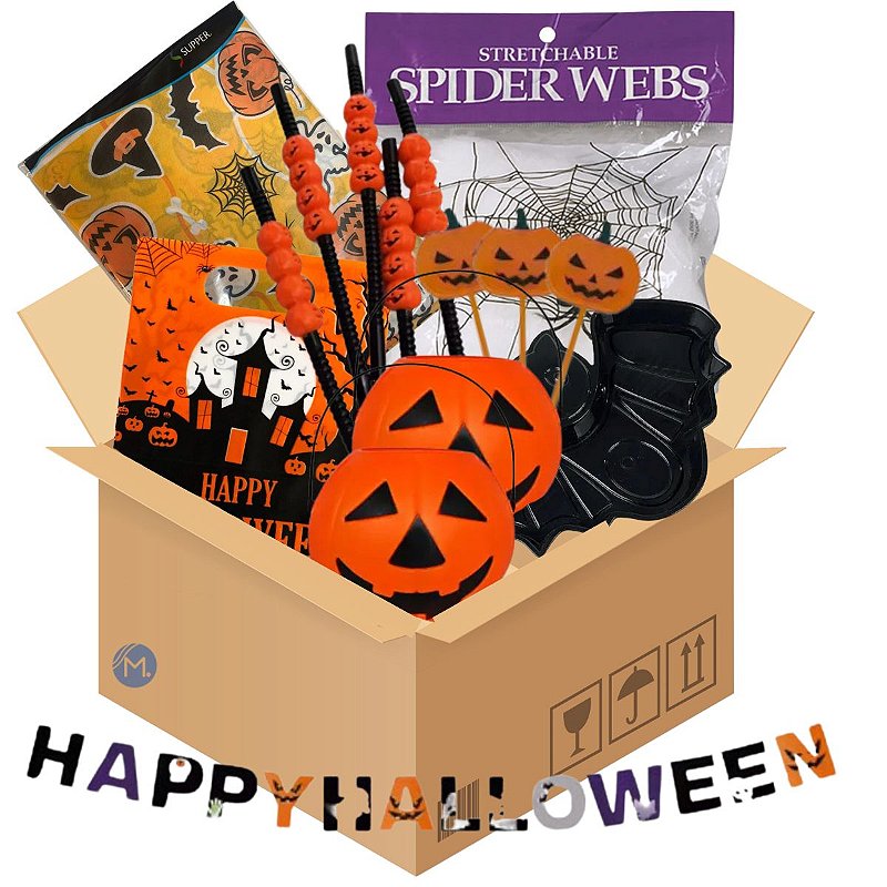Compre aqui kit de Halloween - Mercadoce - Doces, Confeitaria e Embalagem