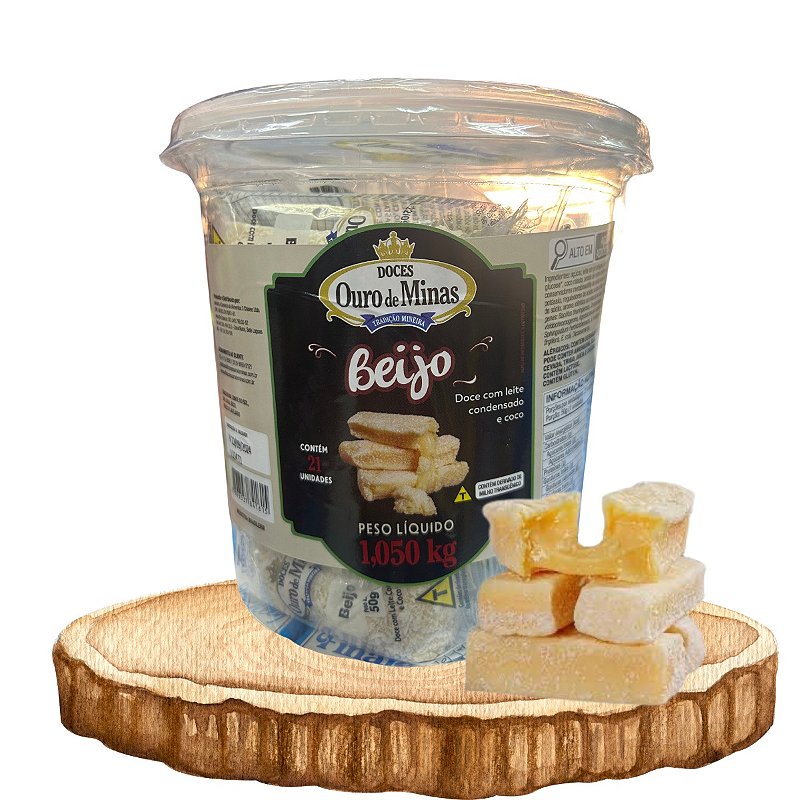 Doce Beijo com 21 unidades de 50g - Ouro De Minas - Mercadoce - Doces ...