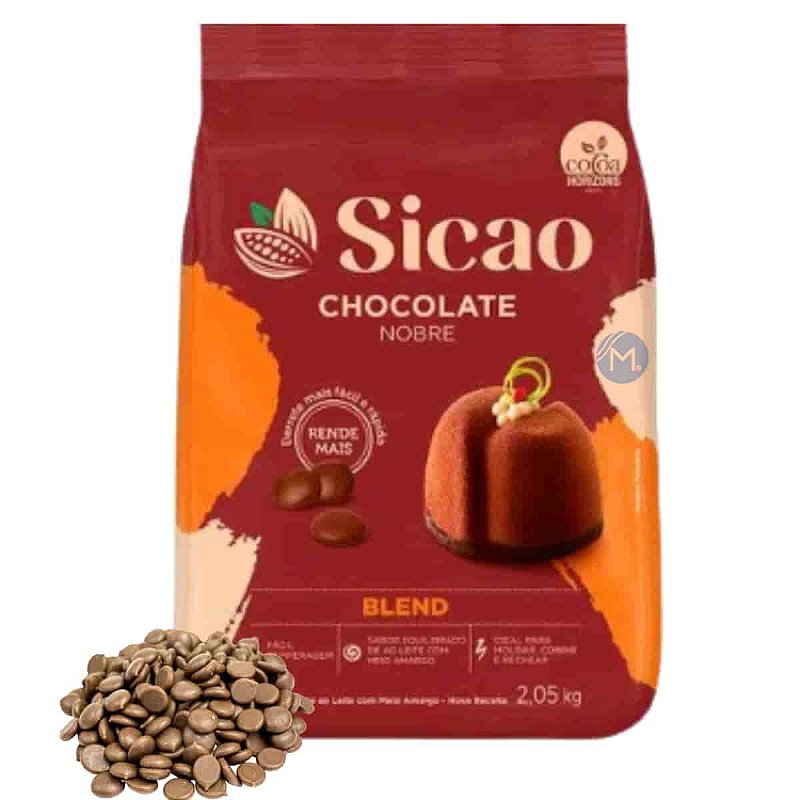 Chocolate Gold Blend 2,05Kg Sicao | Mercadoce - Mercadoce - Doces ...
