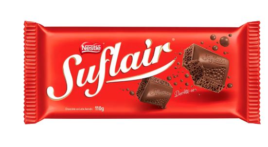 Chocolate Nestlé Suflair 50g - Mercadoce - Doces, Confeitaria e Embalagem