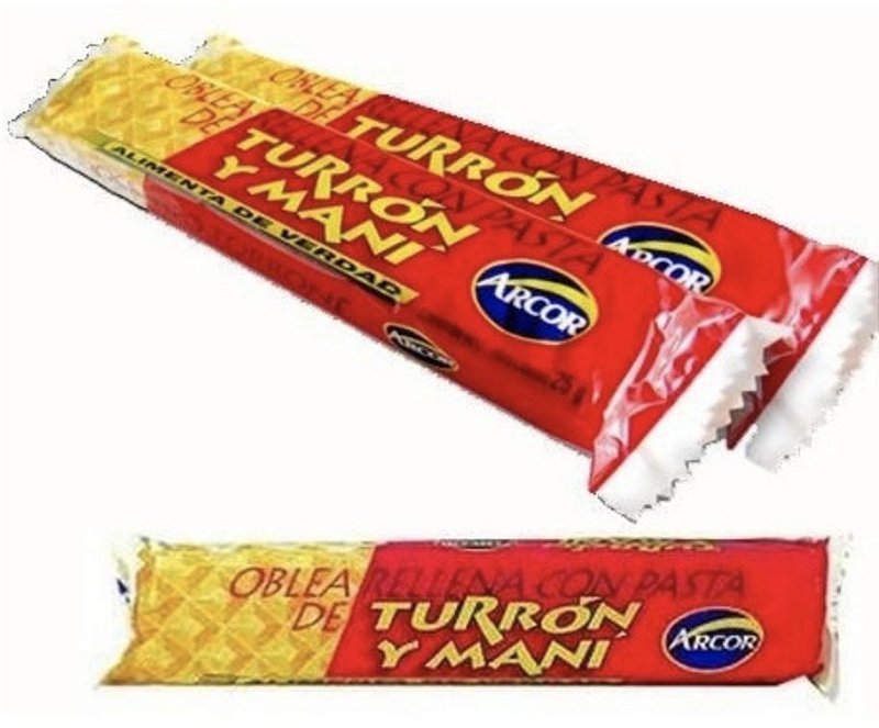 Caixa Torrone Arcor 25g c/50un Turrón Y Mani - Arcor - Mercadoce ...