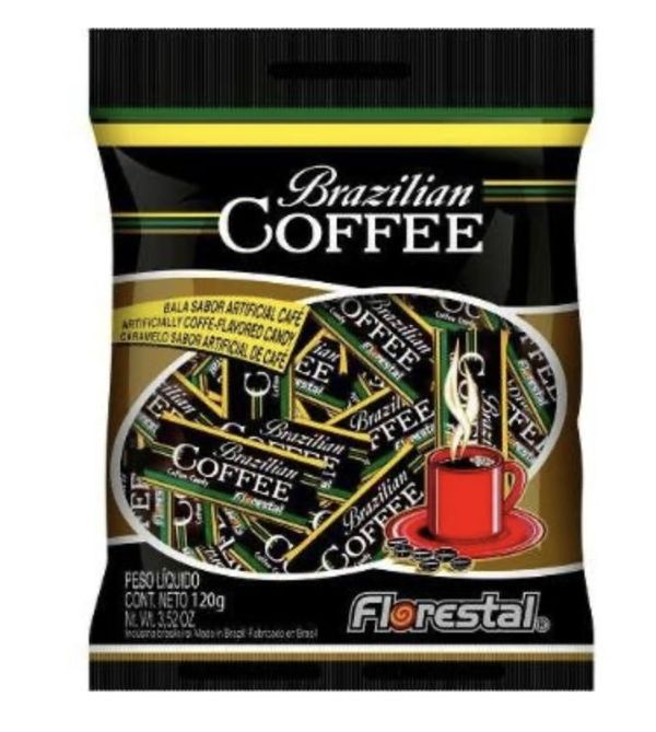 Bala Brazilian Coffe 120g - Florestal - Mercadoce - Doces, Confeitaria ...